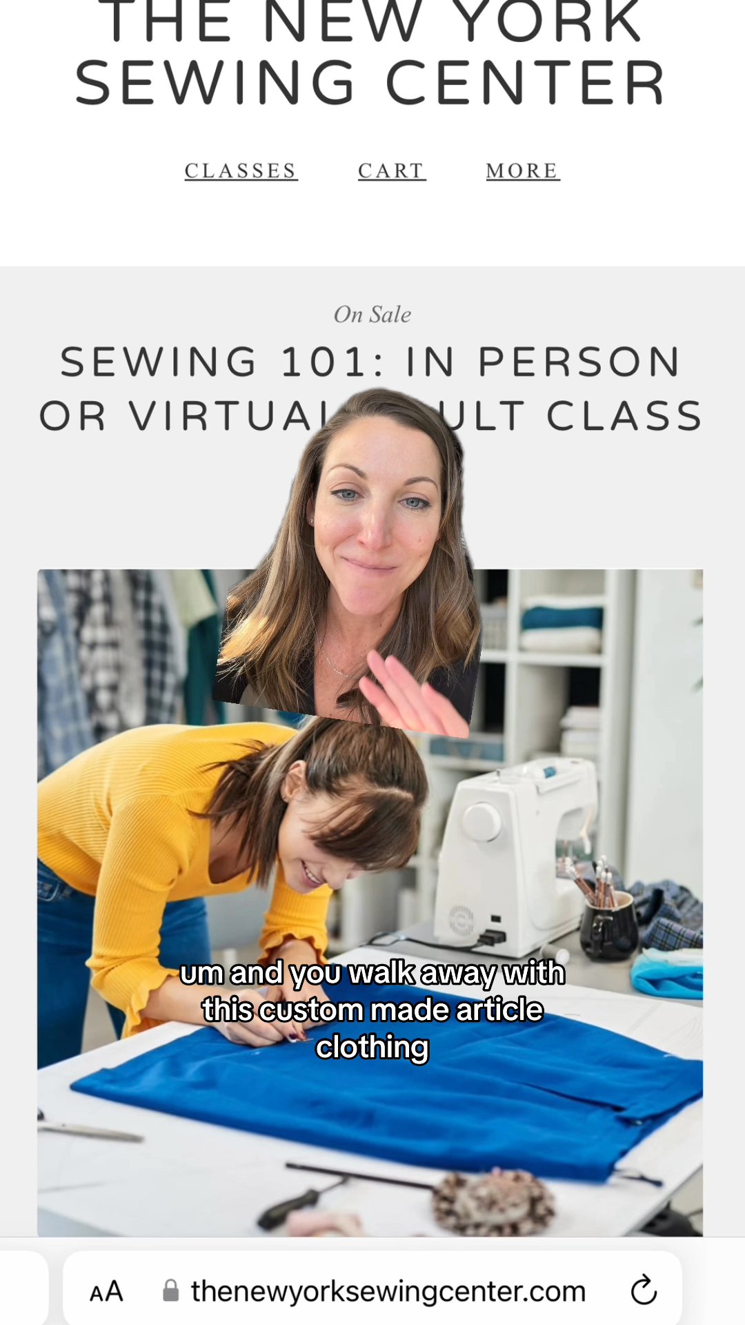 beginner sewing lessons nyc